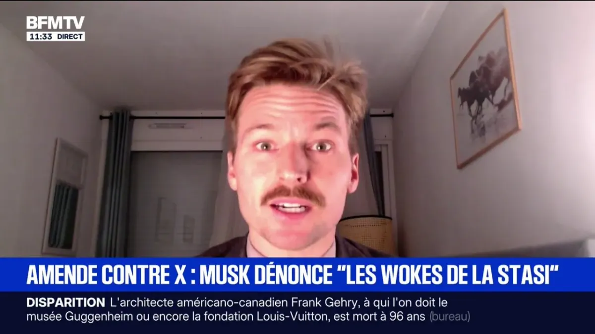Pour Nicolas Conquer, Elon Musk est dans "la défense de la liberté d ...