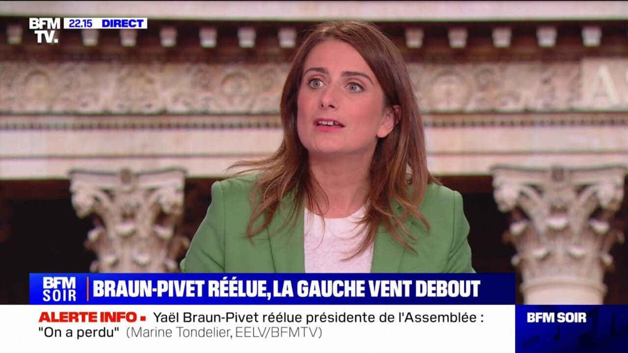 Yaël Braun Pivet Réélue à La Présidence De Lassemblée “on A Perdu