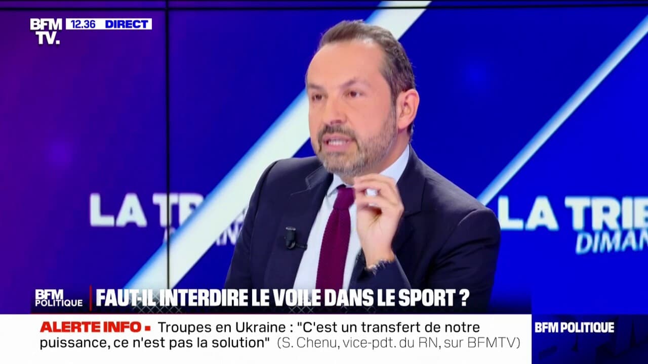 Sébastien Chenu: "Le voile n'a rien à faire dans le sport: c'est un ...