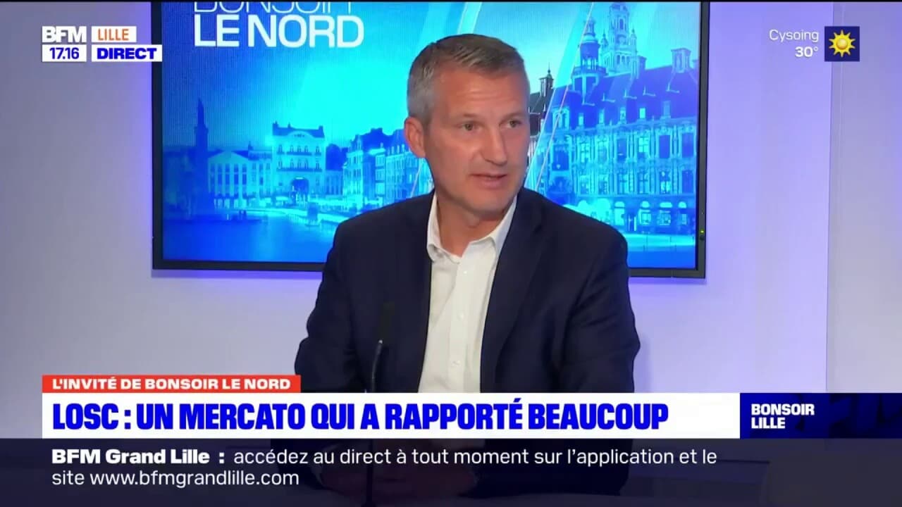 Olivier Létang invité de BFM Grand Lille et BFM Grand Littoral