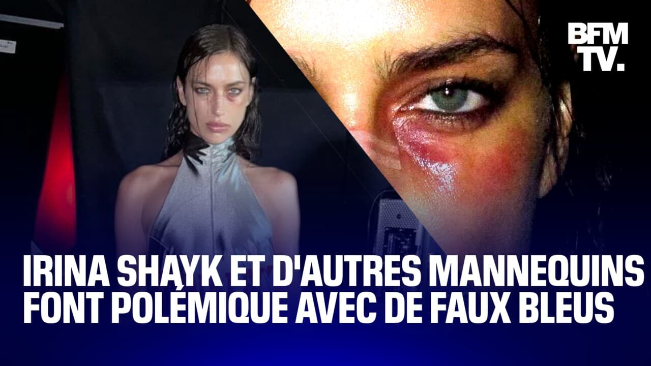 Irina Shayk et d'autres mannequins font polémique en défilant avec de ...