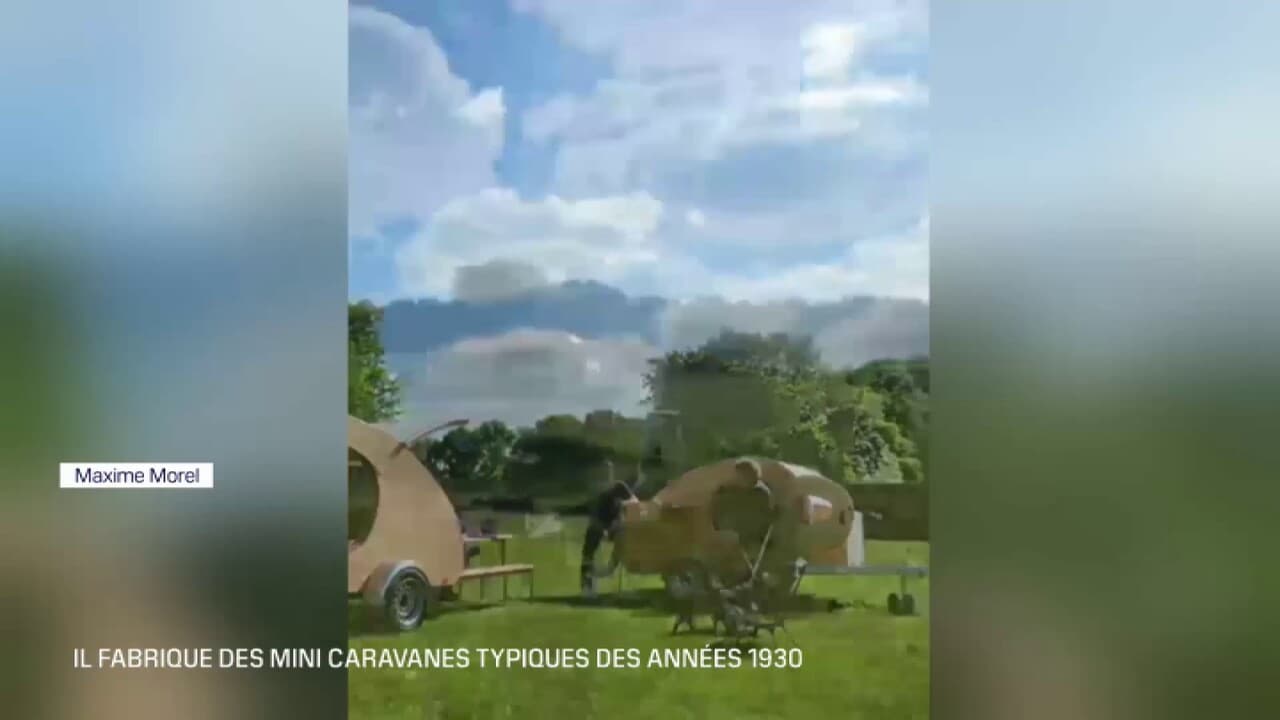 "La Normandie se découvre" , les mini-caravanes au style vintage de ...