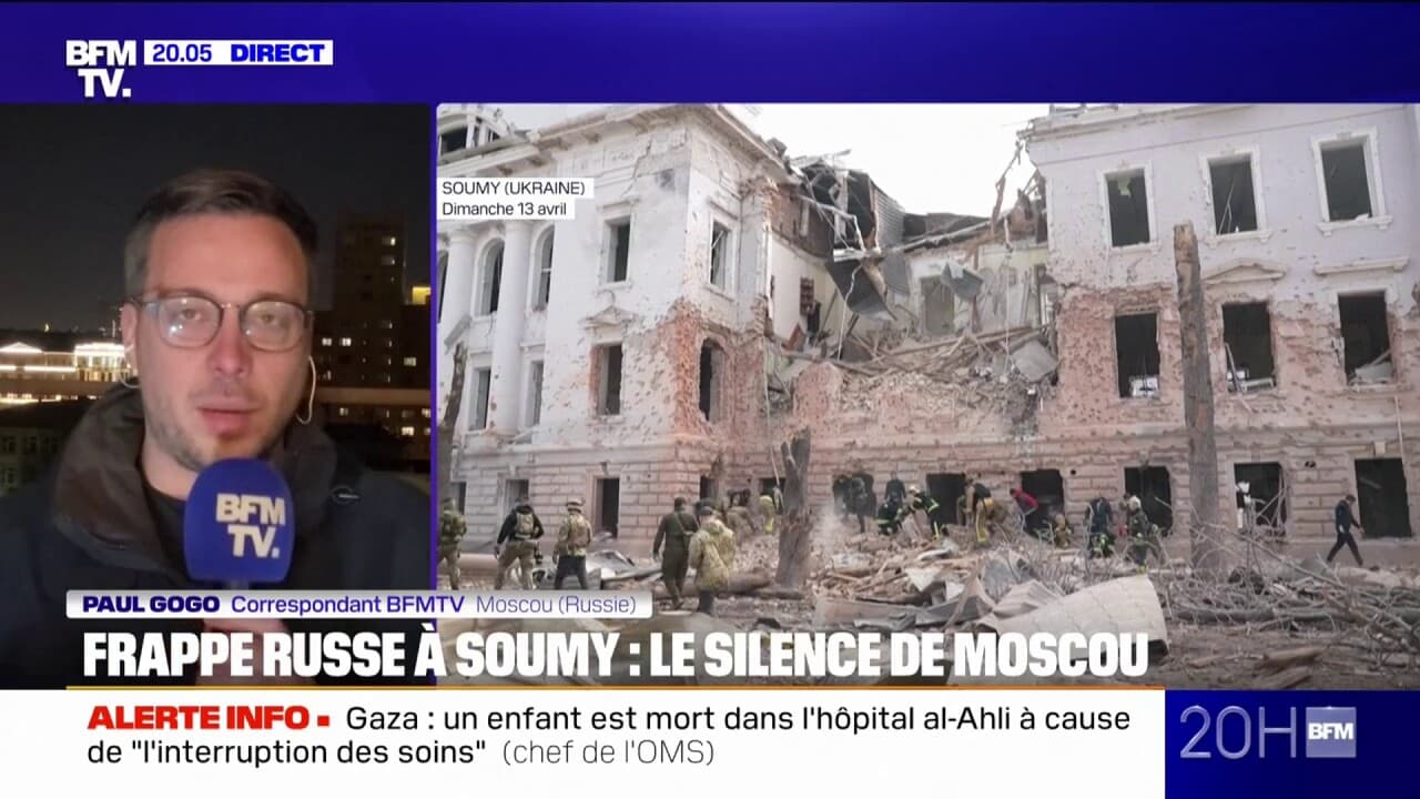 Frappe russe à Soumy en Ukraine: le silence de Moscou