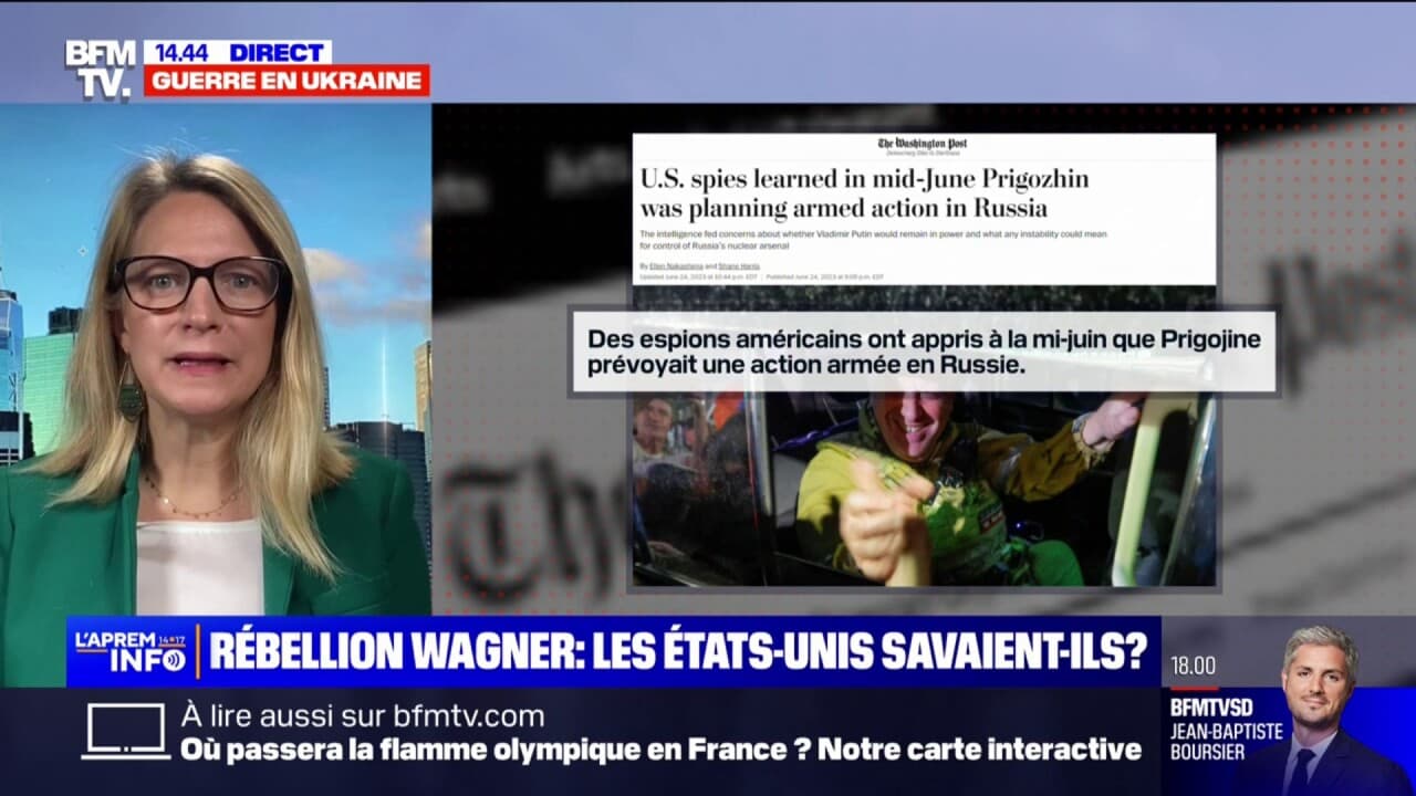 Rébellion de Wagner en Russie: les États-Unis au courant depuis deux ... Rébellion de Wagner en Russie: les États-Unis au courant depuis deux ...