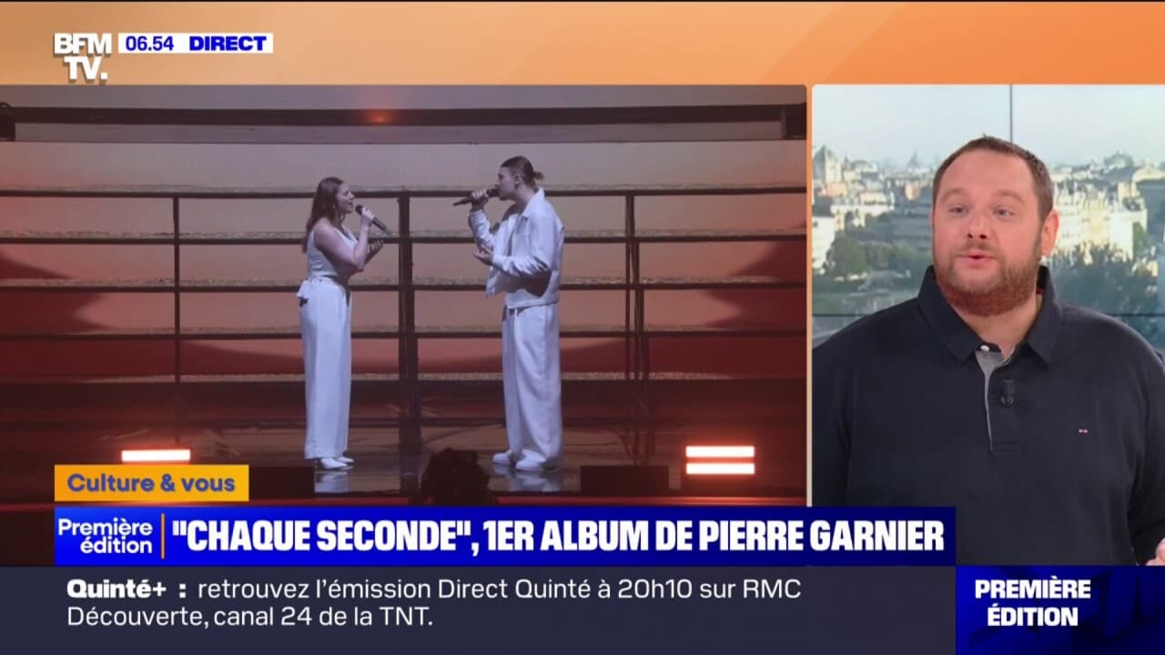 "Chaque seconde": Pierre Garnier sort son premier album très attendu