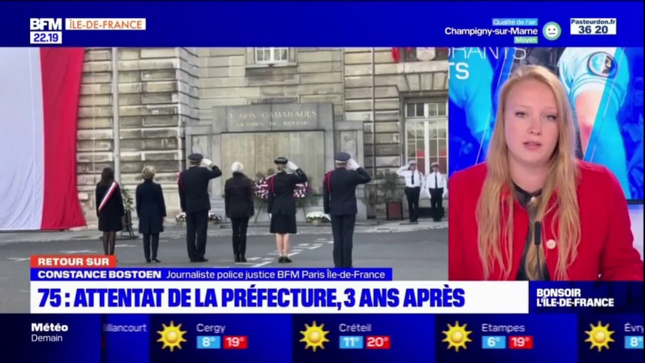 Retour sur l'attentat à la préfecture de police de Paris il y a trois ans