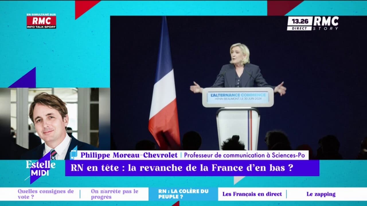 Le RN en tête : est-ce la revanche de la France d'en bas