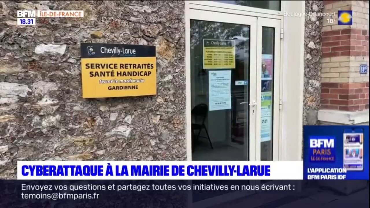 Cyberattaque à la mairie de Chevilly-Larue: les services informatiques ...