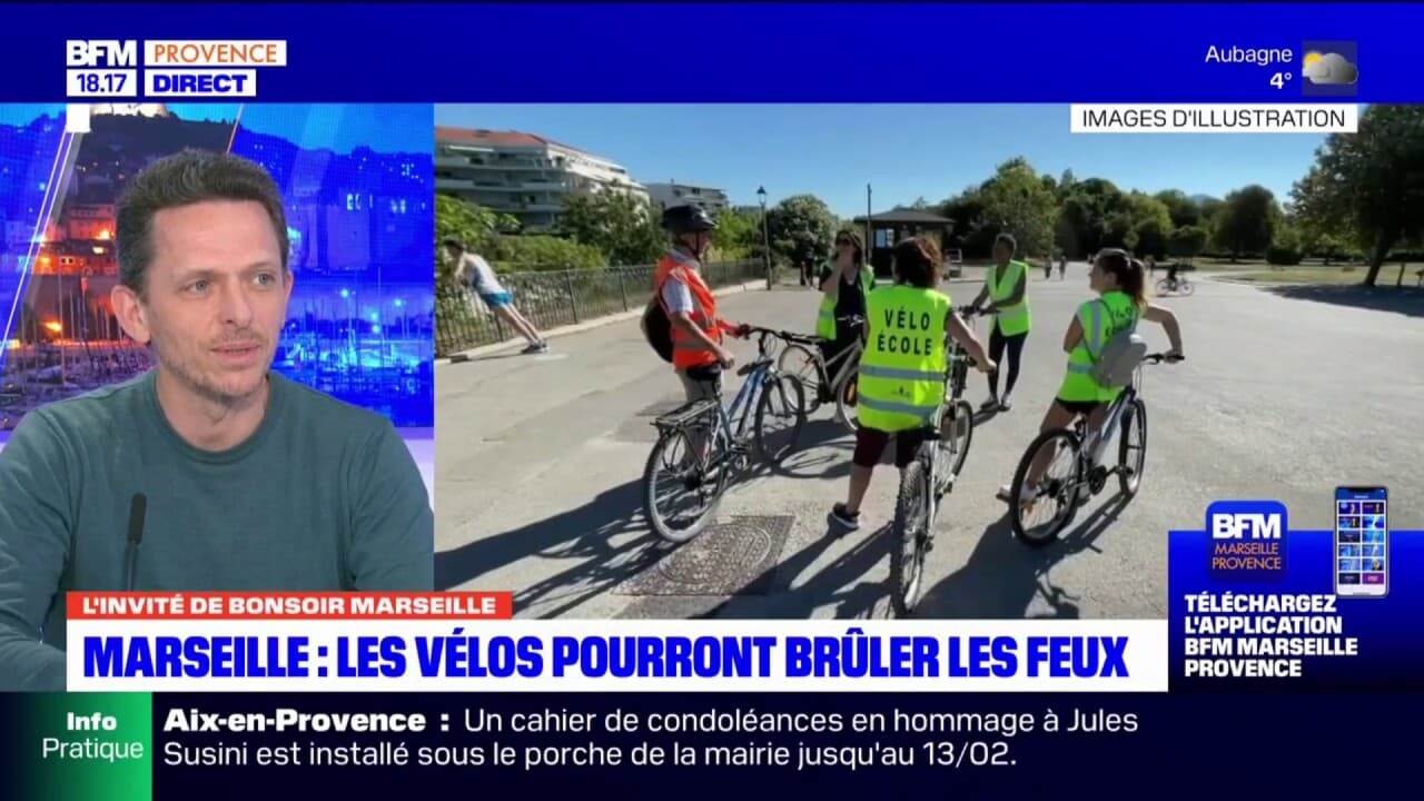 À Marseille, les cyclistes pourront désormais passer aux feux rouges