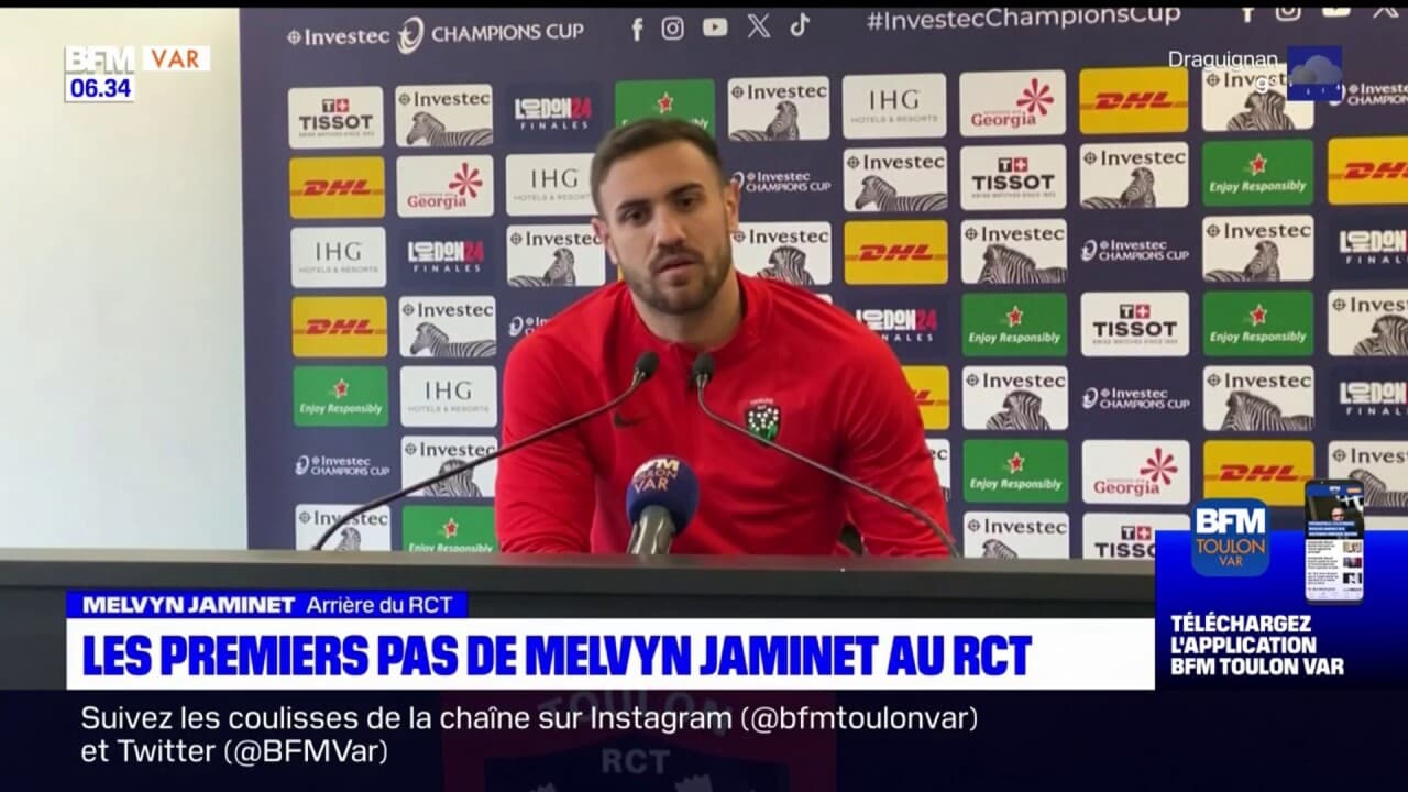 Toulon: Melvyn Jaminet prépare son retour