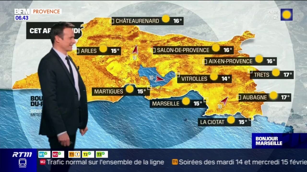 Météo Bouches-du-Rhône: un soleil bien présent ce mardi avec des ... Météo Bouches-du-Rhône: un soleil bien présent ce mardi avec des ...