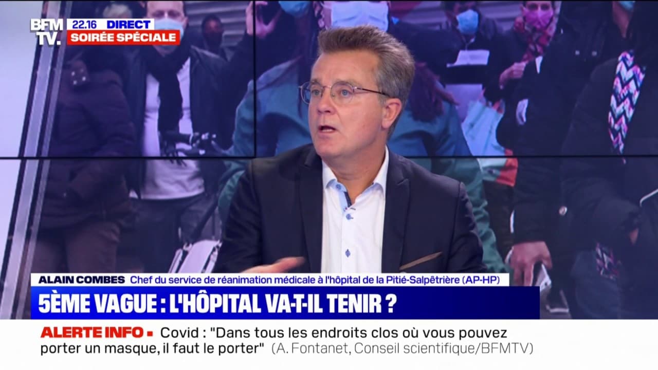 Covid-19: "Des lits sont fermés dans beaucoup de services hospitaliers, c'est un vrai problème ...