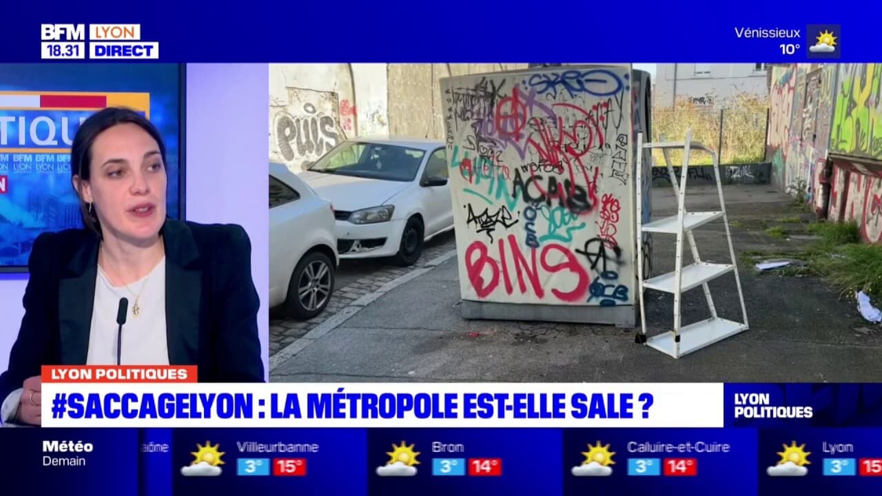 Lyon: "La métropole est propre", Isabelle Petiot, vice-présidente de la ...