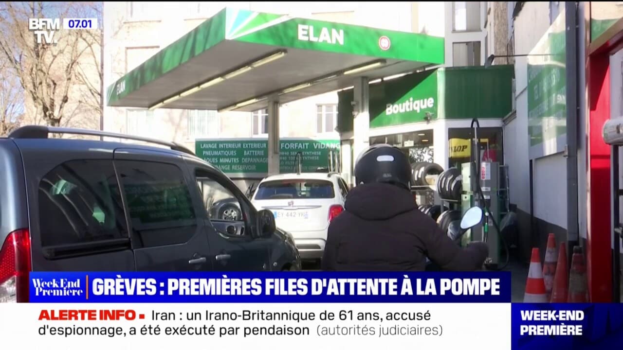 Grève du 19 janvier: dans cette station-service des Hauts-de-Seine, la fréquentation est en hausse