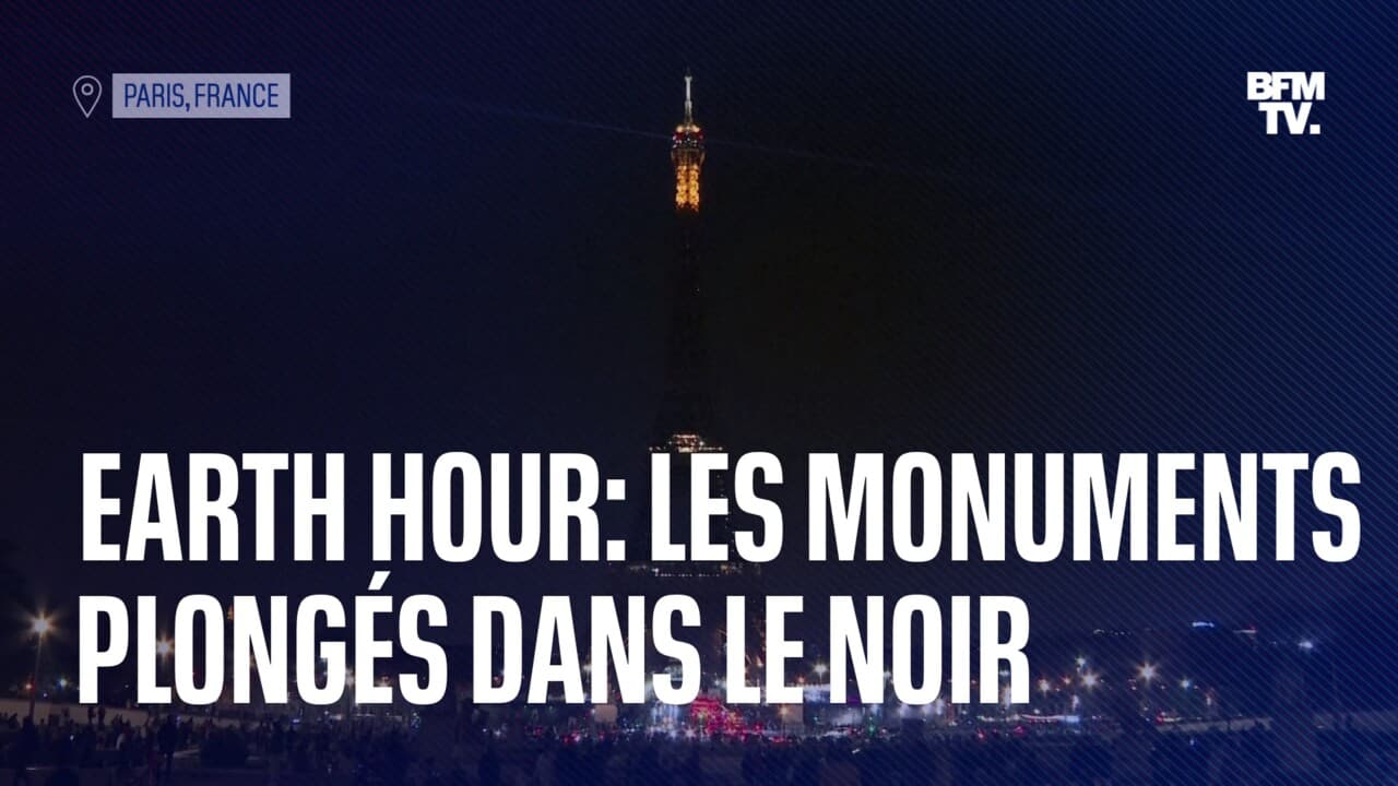 Earth Hour: les monuments du monde entier plongés dans le noir