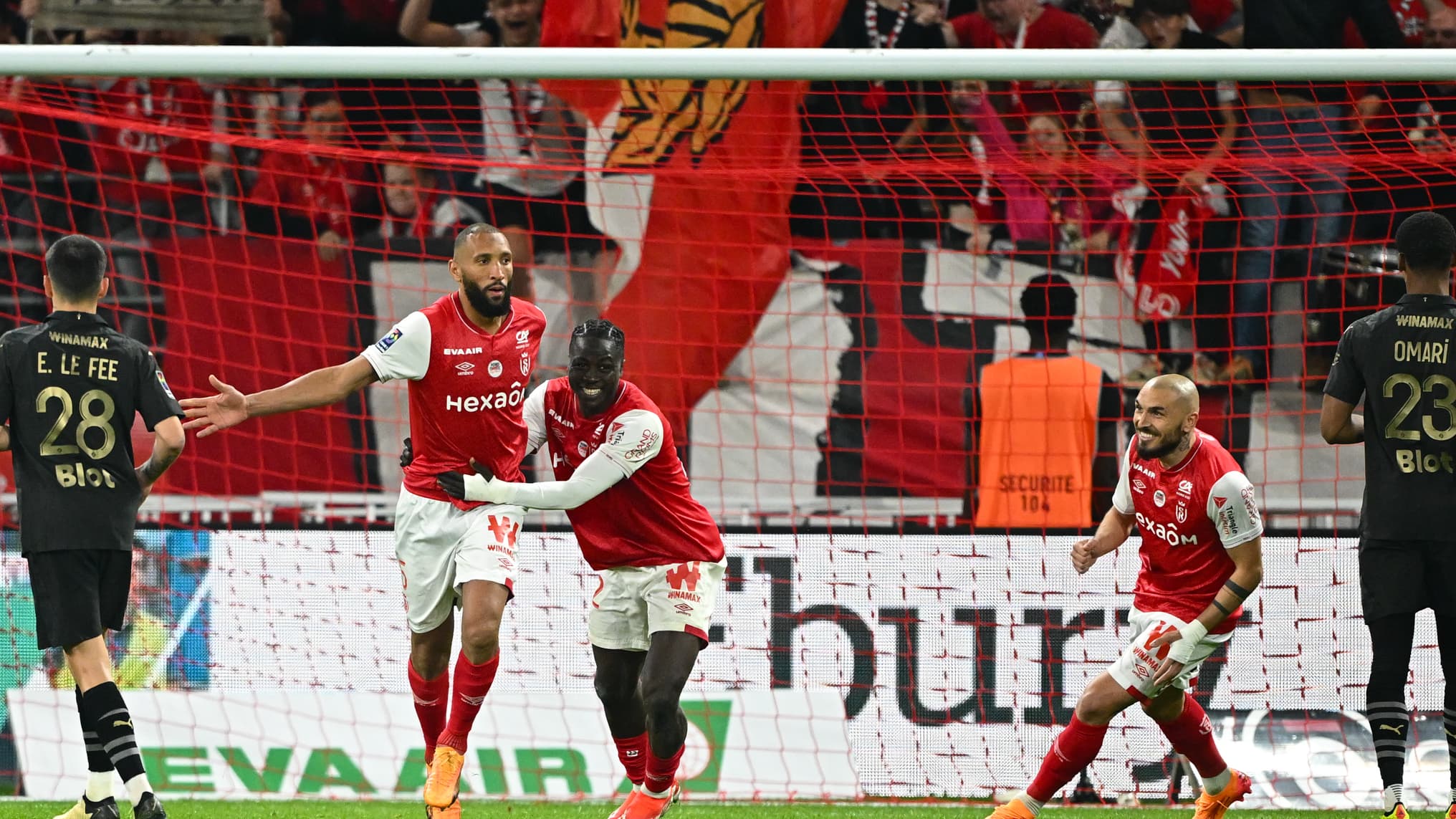 Reims: un tifo et un but,... la belle dernière soirée de Yunis Abdelhamid