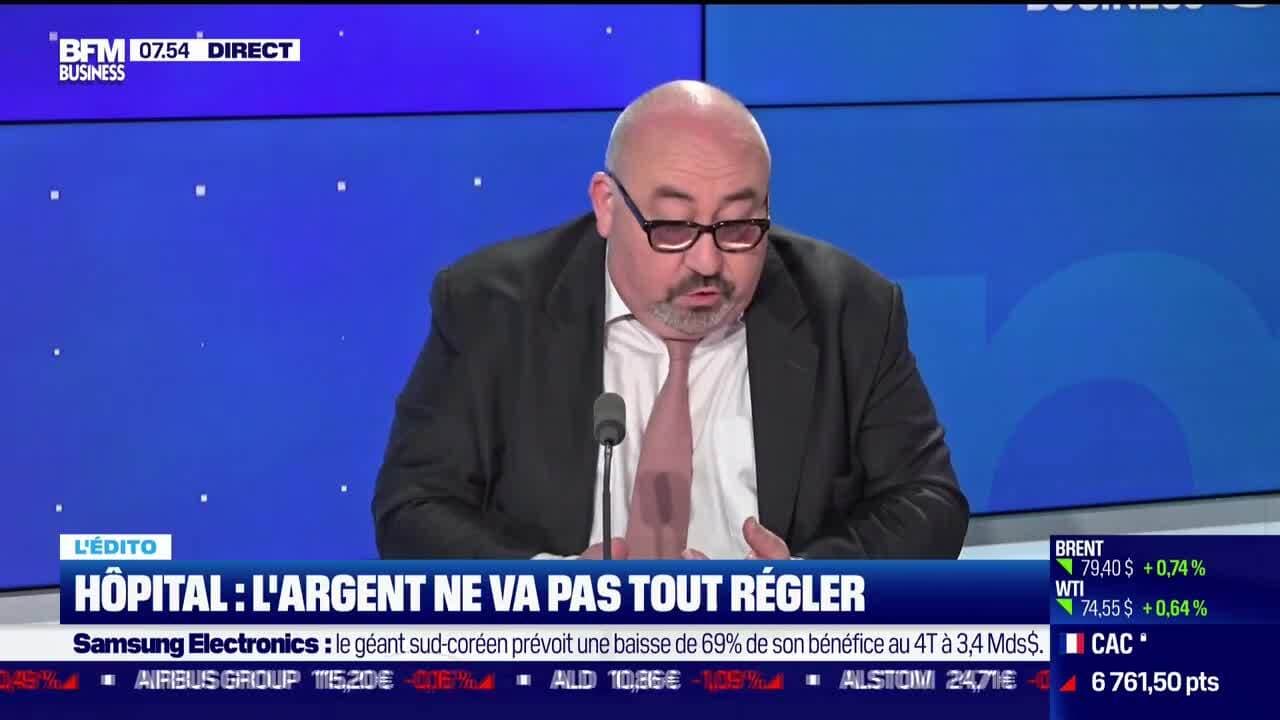 Emmanuel Lechypre : Hôpital, l'argent ne vas pas tout régler - 06/01