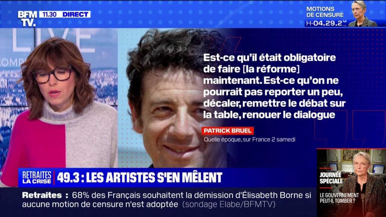 Patrick Bruel, Nicolas Mathieu... Quand les artistes s'opposent à la ...