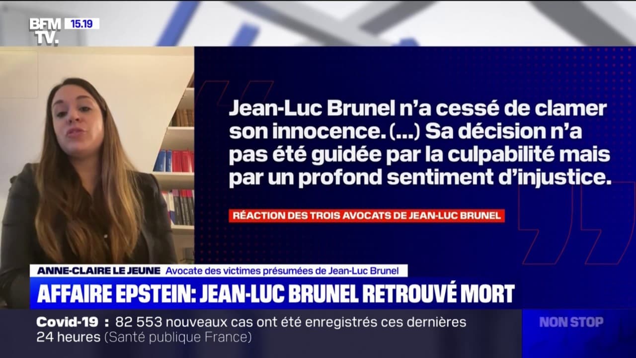Jean-Luc Brunel retrouvé mort: l'avocate de ses victimes présumées ...