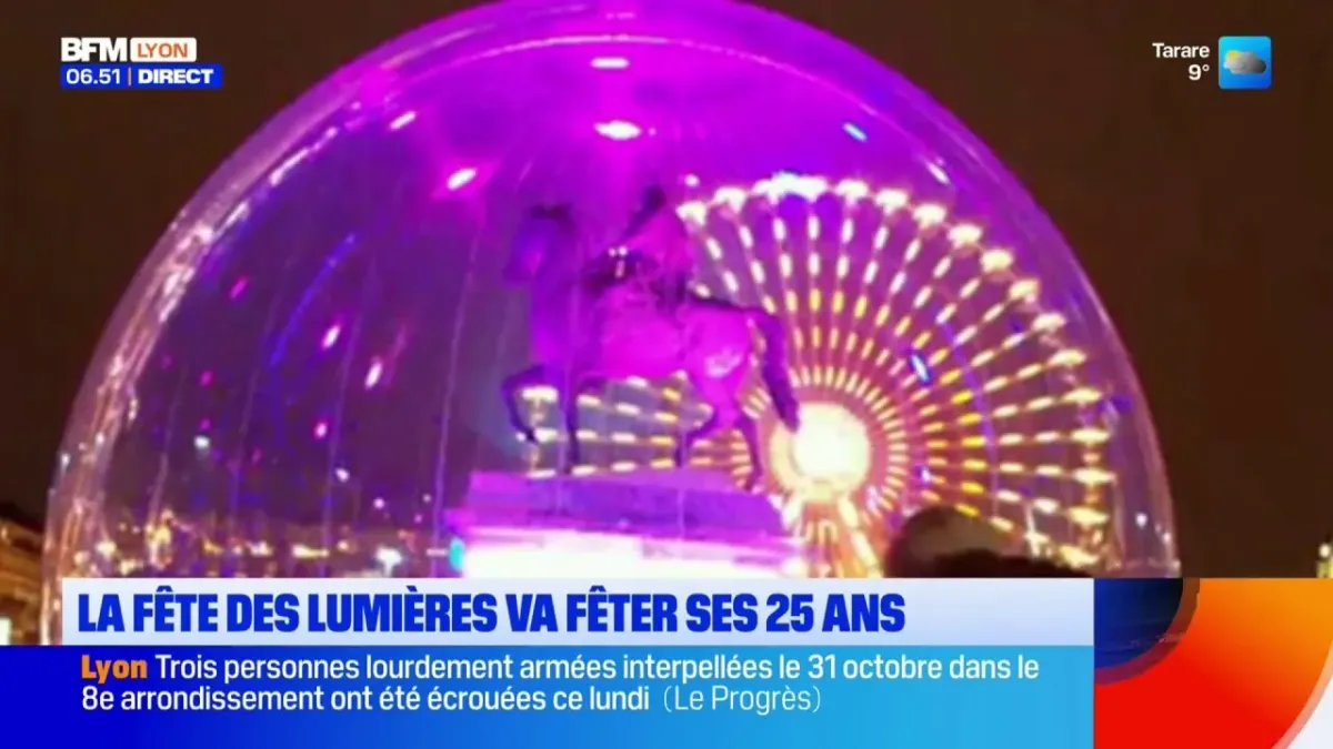 Lyon: la Fête des Lumières va fêter ses 25 ans