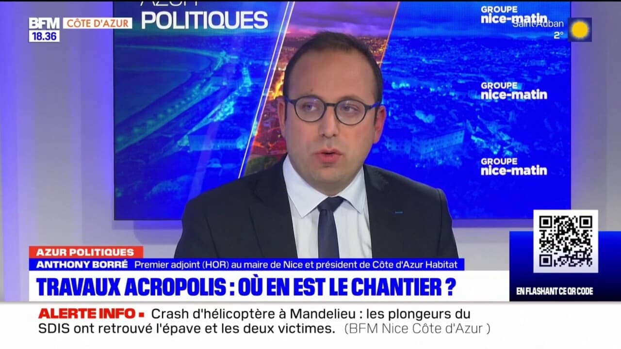 Azur Politiques: le chantier de démolition d'Acropolis "avance bien ...