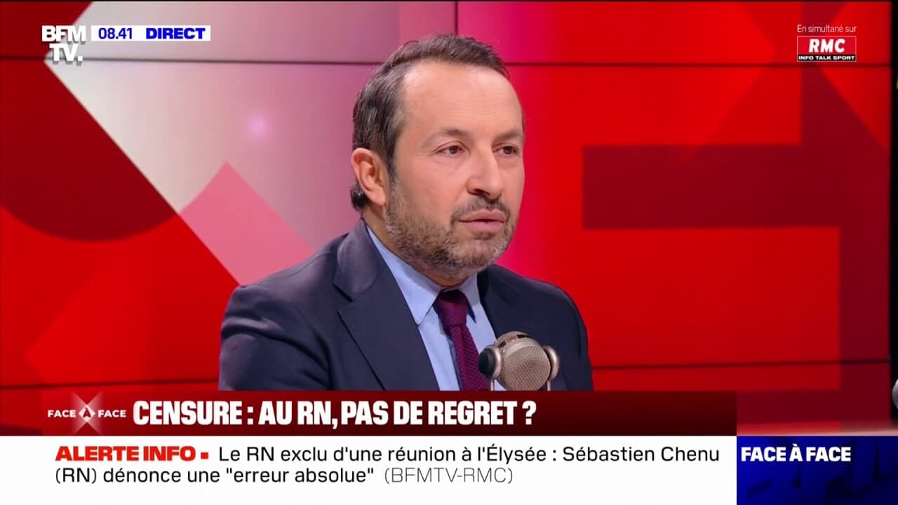 "Pour faire quoi?": Sébastien Chenu (RN) s'interroge sur l'hypothèse d ...