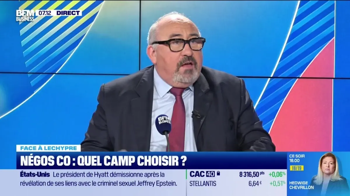 Emmanuel Lechypre face à Jean-Marc Daniel : Négos co, quel camp choisir ...