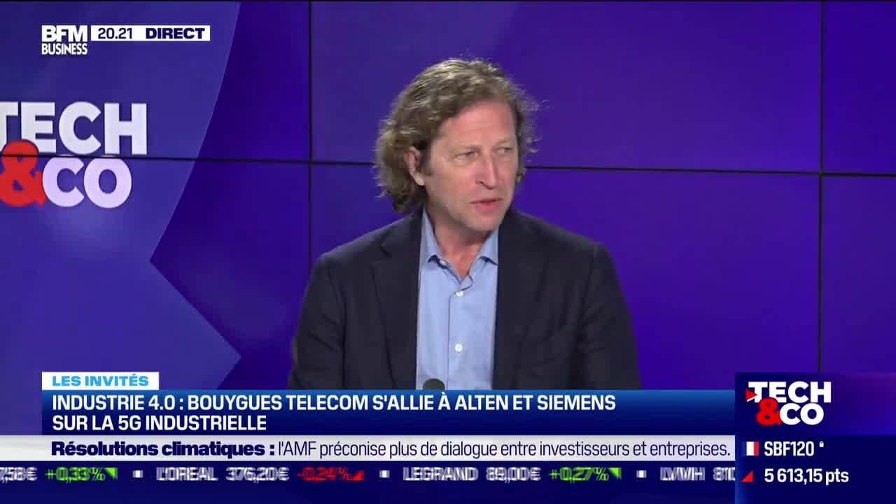Jean-Christophe Ravaux (Bouygues Telecom) et Vincent Jauneau (Siemens ...