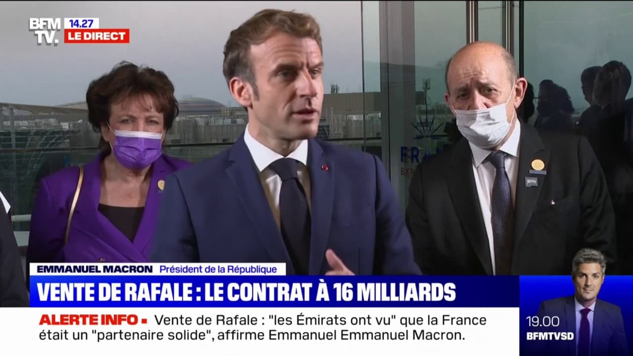 Vente de Rafale: pour Emmanuel Macron, "la place stratégique de la ...