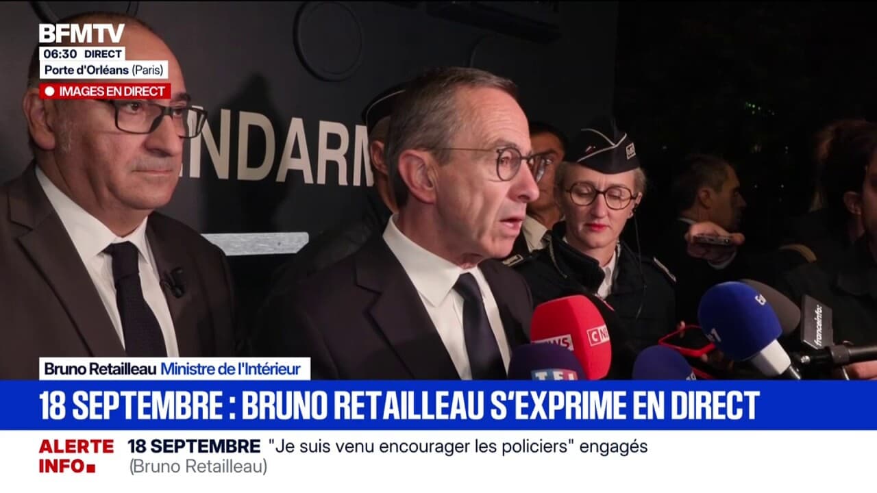 Grève du 18 septembre: Bruno Retailleau annonce que les forces de l'ordre "ont déjà débloqué un ...