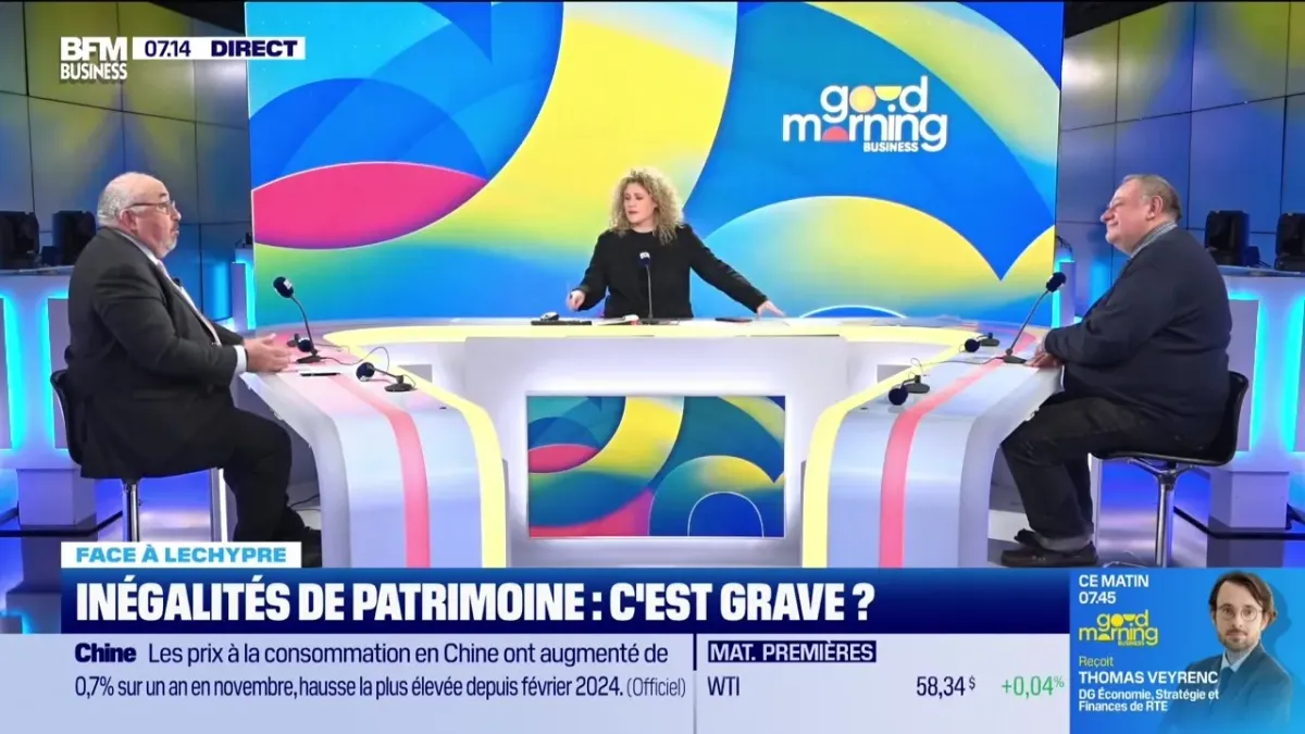 Emmanuel Lechypre face à Jean-Marc Daniel : Inégalités de patrimoine, c ...