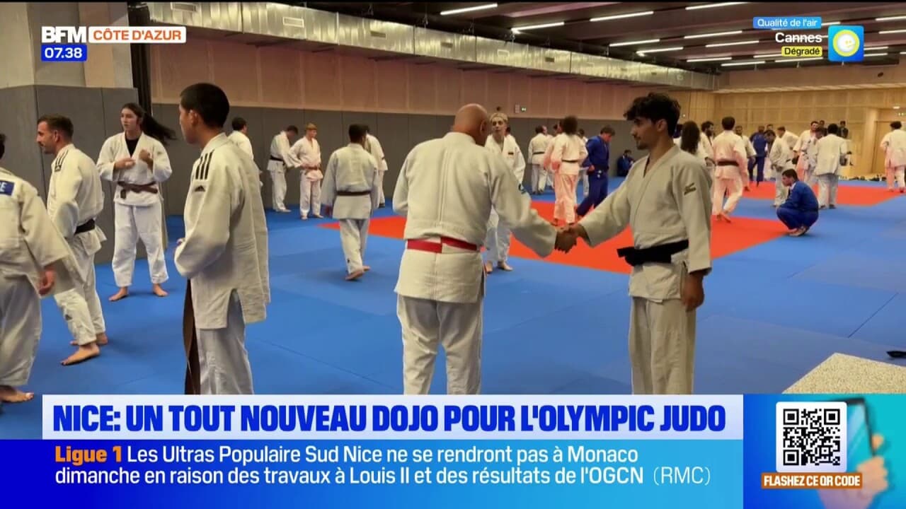 Nice : un tout nouveau dojo pour l'Olympic Judo