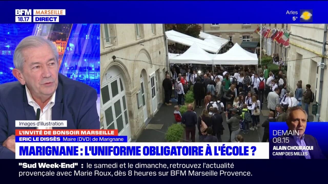 Marignane: le maire veut rendre l'uniforme obligatoire à l'école