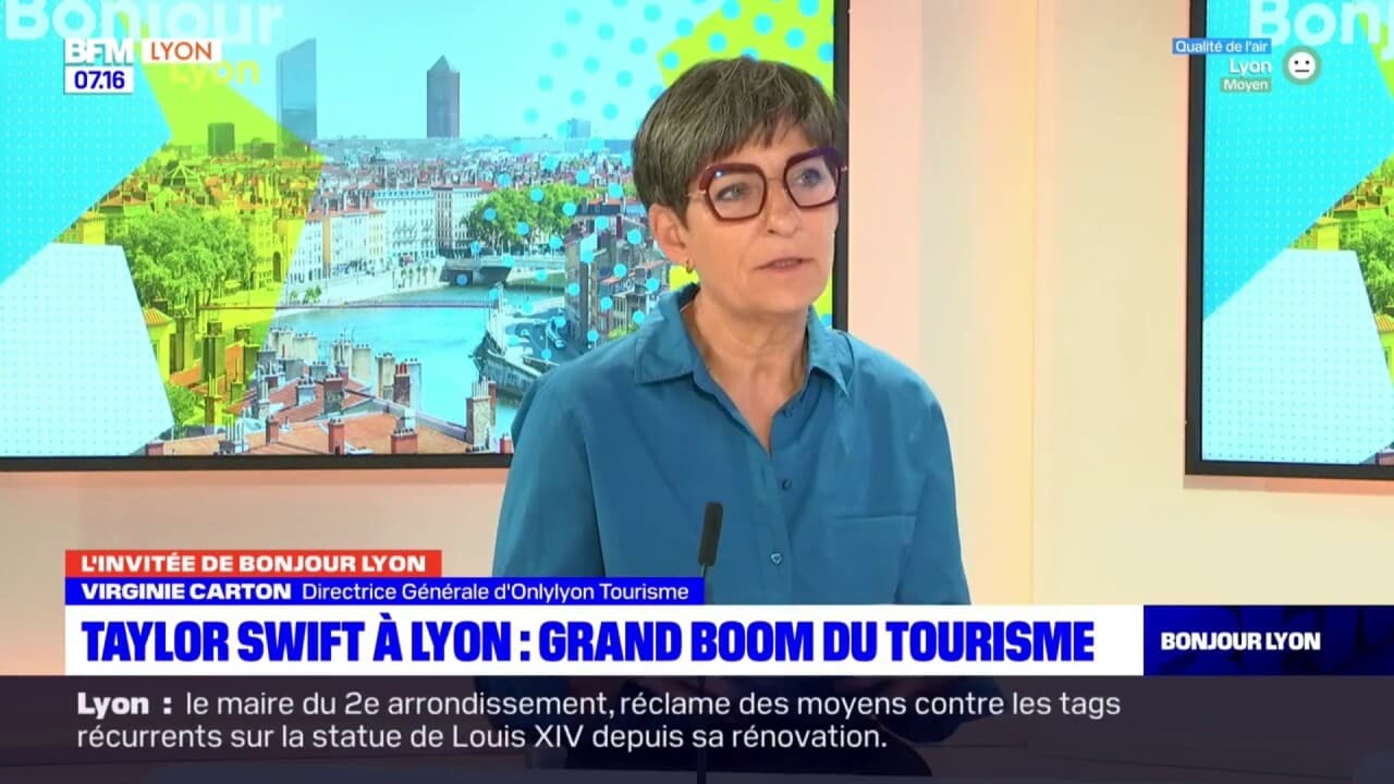 Taylor Swift à Lyon: un grand boom pour le tourisme de la métropole