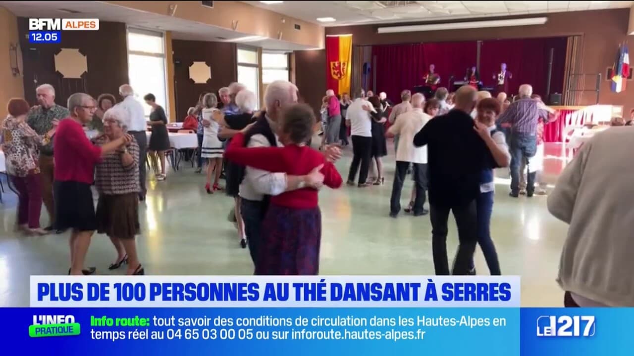 Hautes-Alpes: plus de 100 personnes au thé dansant à Serres
