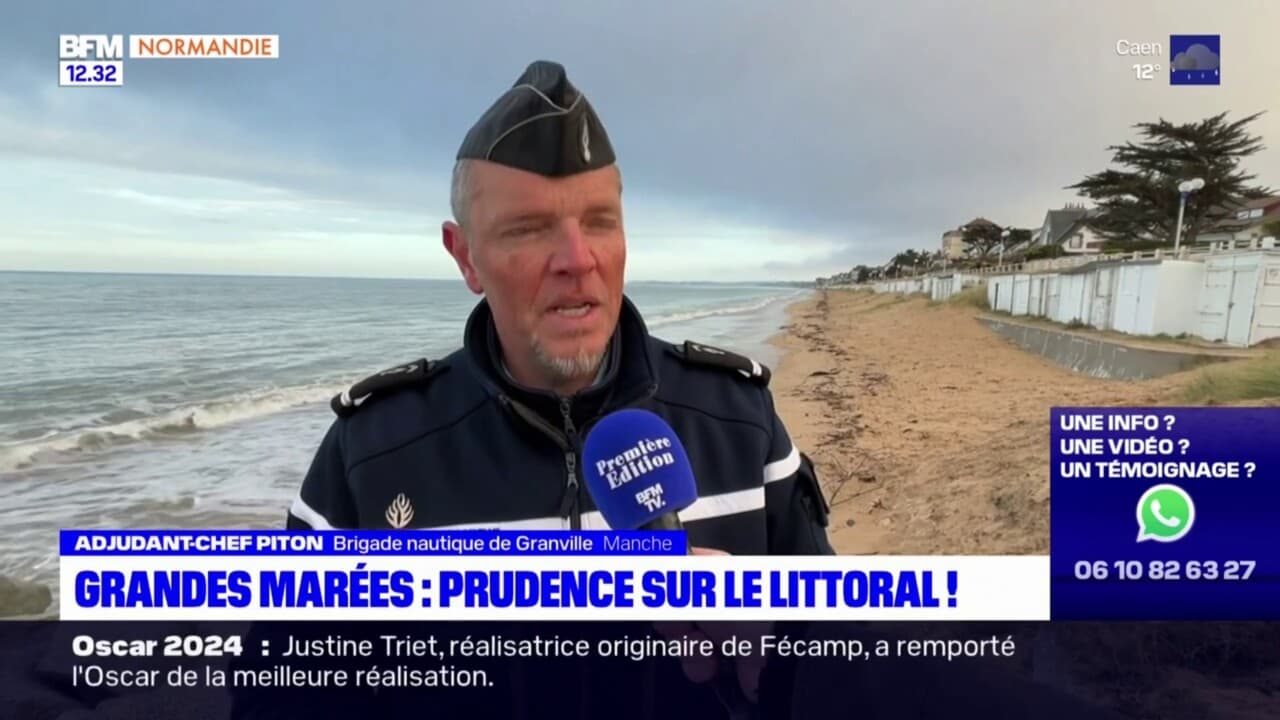 Grandes marées en Normandie: quels sont les bons gestes à adopter?