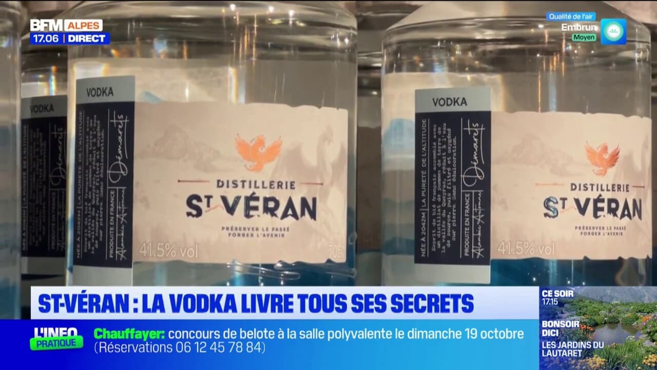 Saint-Véran a la meilleure vodka du monde