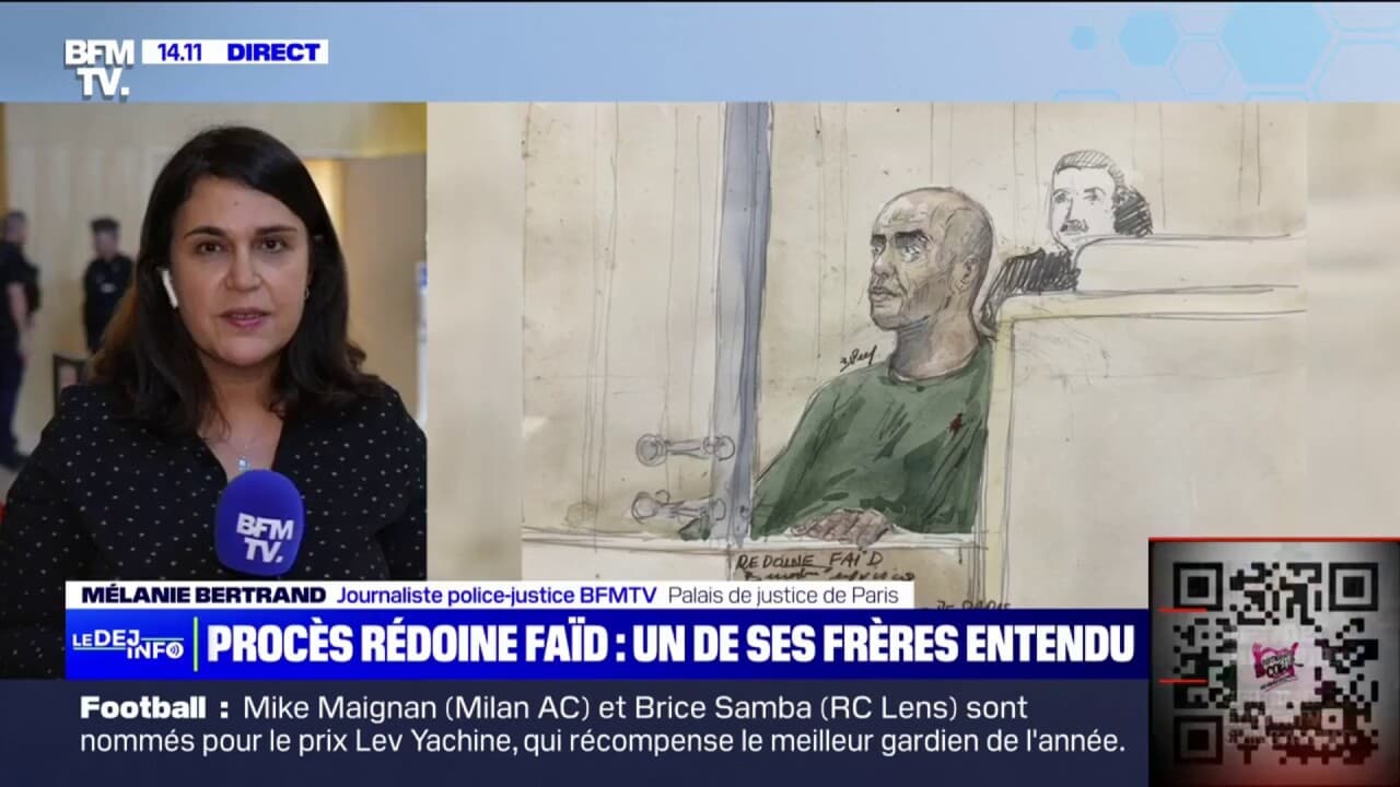 Procès de Rédoine Faïd: son frère, co-accusé, est entendu à la barre
