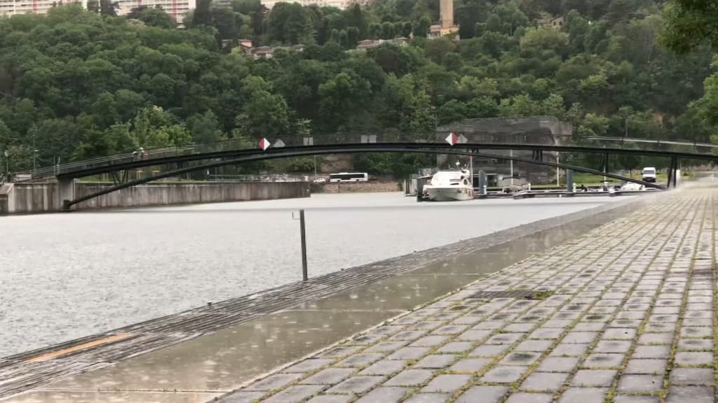 Rhône: plus de 105 mm de pluie en 24 heures, un record absolu battu à Lyon