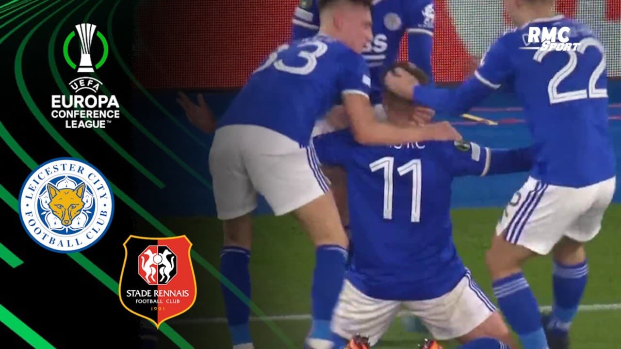 Leicester-Rennes : Albrighton, en pleine lucarne, ouvre le score pour ...