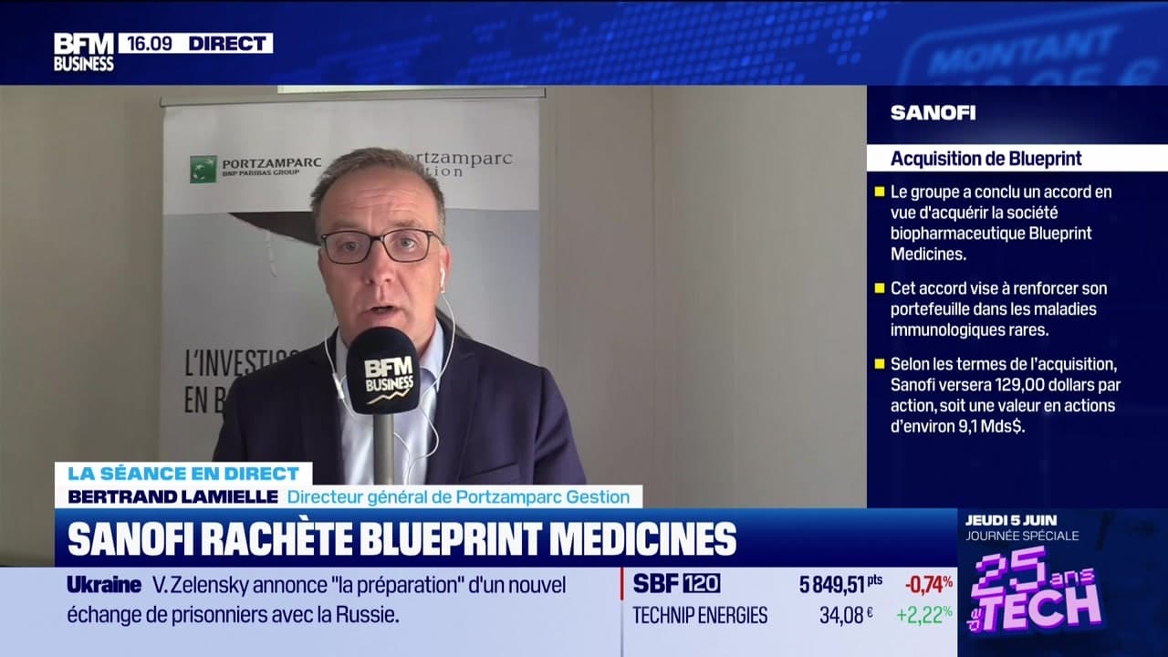 Sanofi rachète une biotech US pour près de 10 milliards de dollars - 02/06
