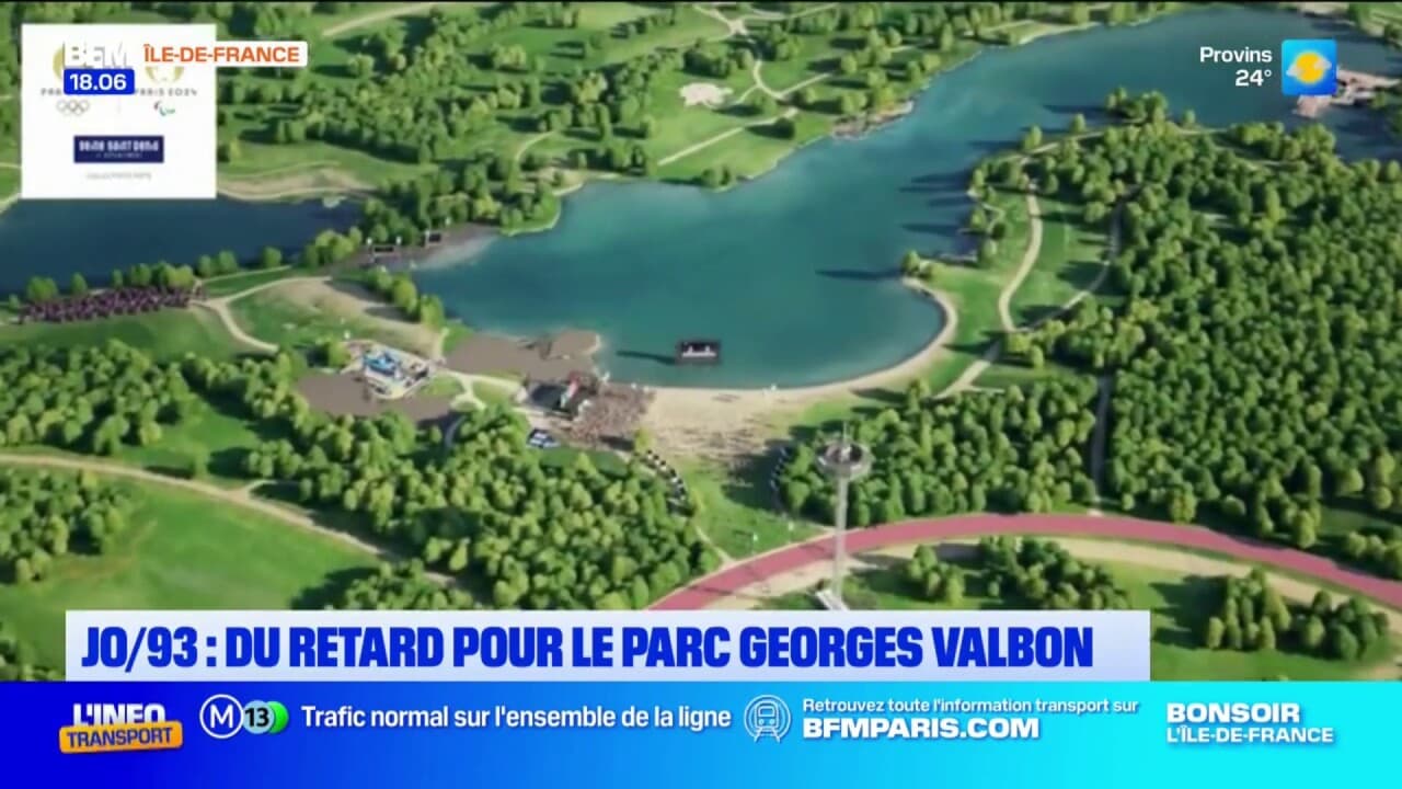 Seine-Saint-Denis: le parc Georges Valbon se prépare pour les Jeux ...