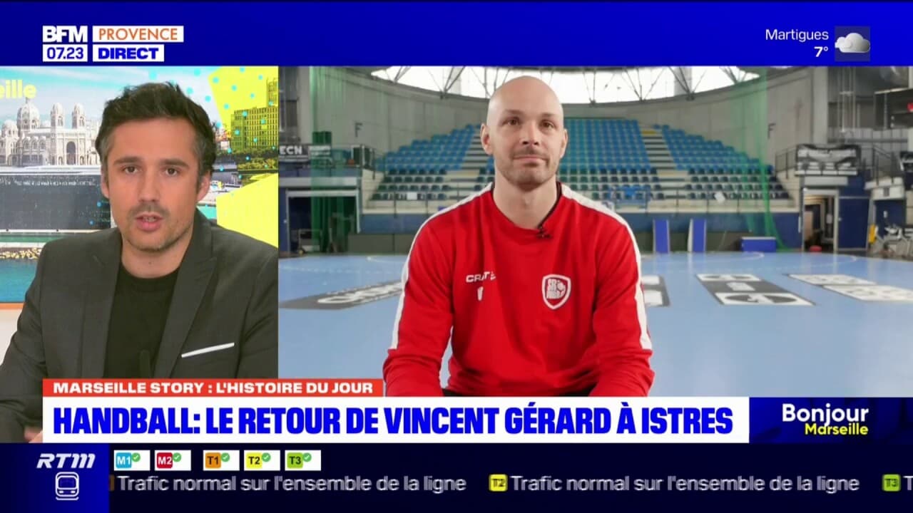 Marseille Story: la légende du handball Vincent Gérard de retour à Istres