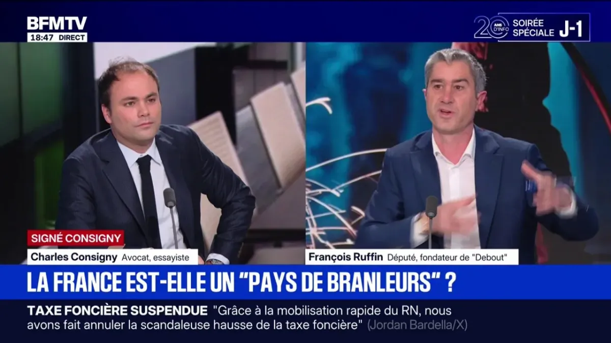 SIGNÉ CONSIGNY - "On ne peut pas continuer avec ce système à deux ...