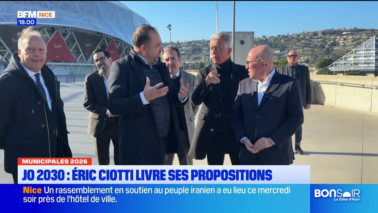 Municpales à Nice : Éric Ciotti livre ses propositions pour les JO 2030