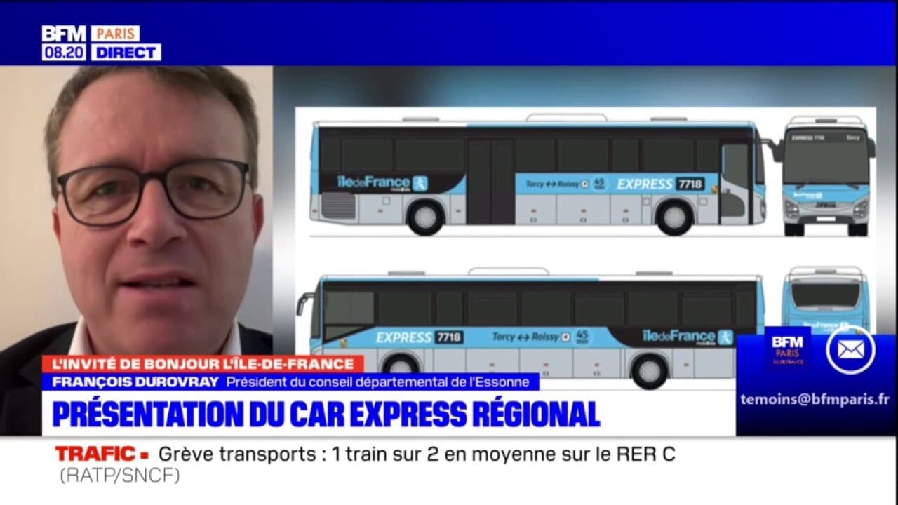 Cars express régionaux: "on divise par 10 le coup de la mobilité" d ...