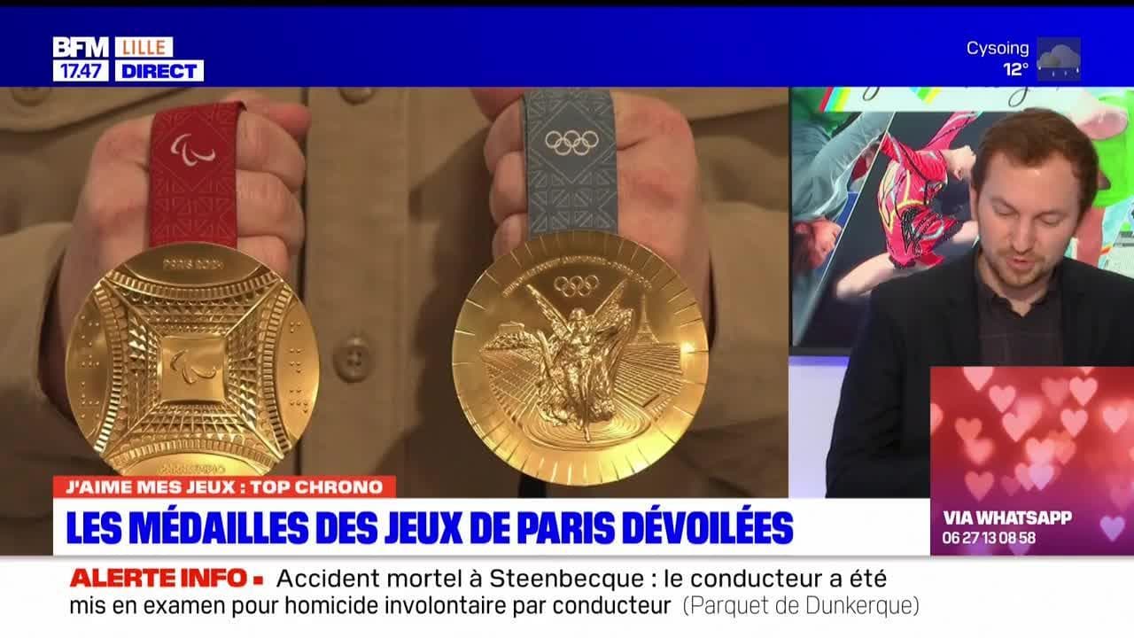 J'aime mes jeux du mercredi 14 février - Les médailles des jeux de Paris dévoilées