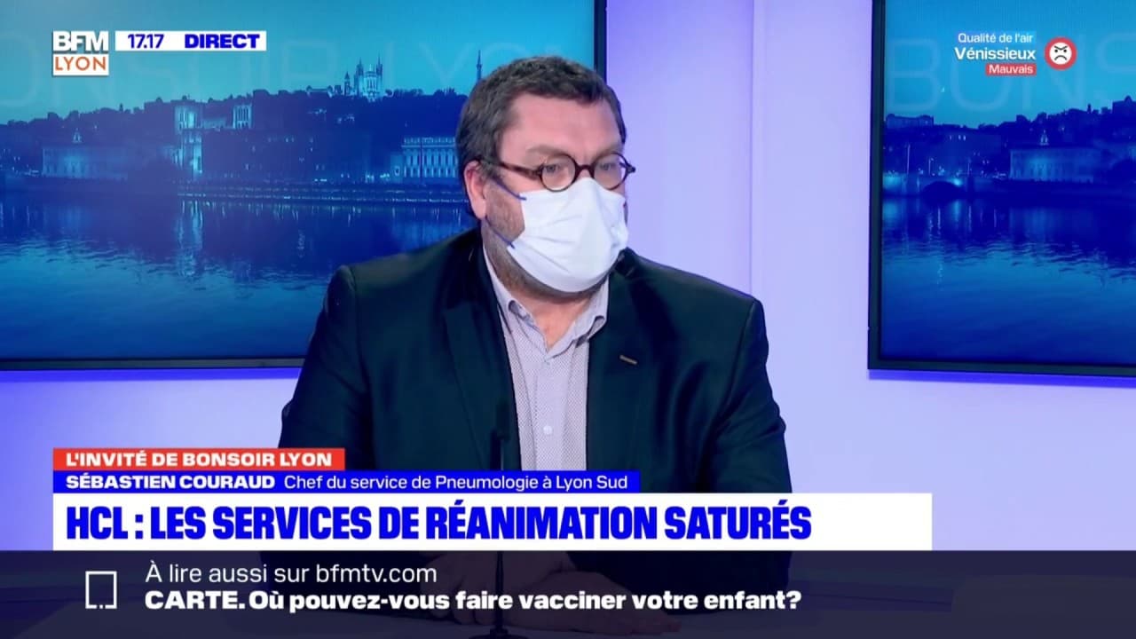 Sébastien Couraud, chef du service pneumologie à l'hôpital Lyon sud ...