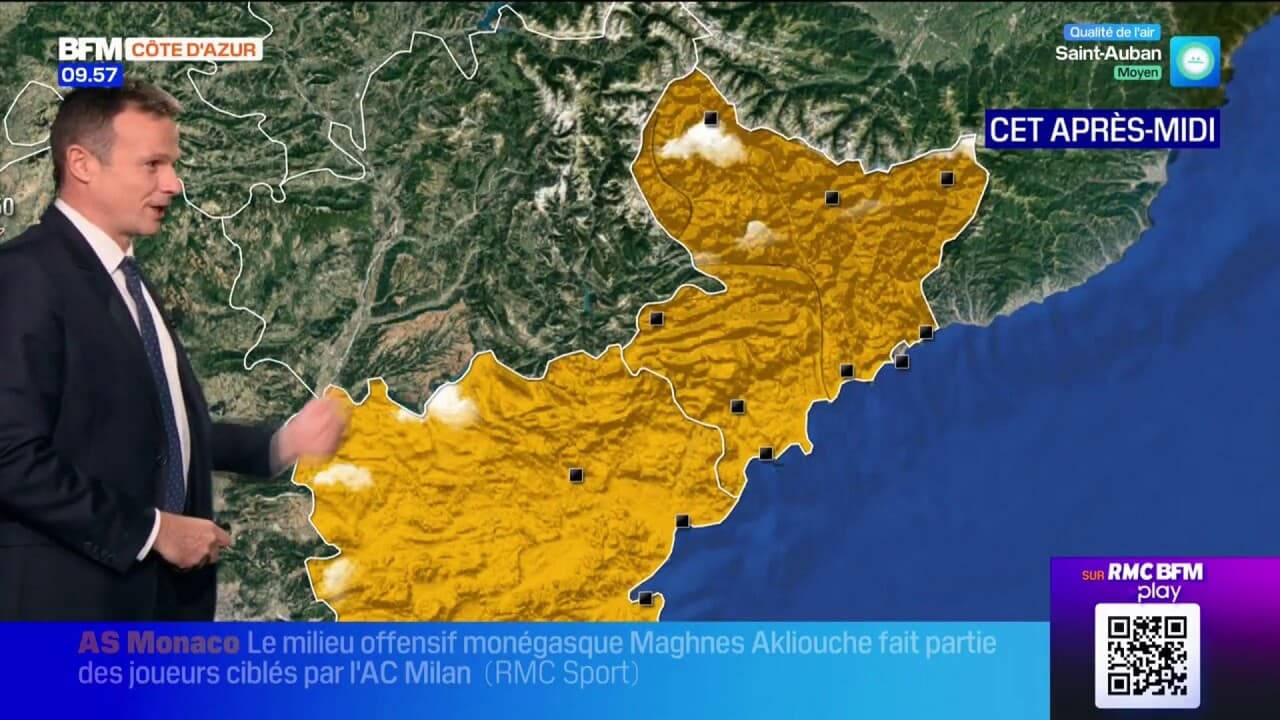 Météo Côte d’Azur: un ciel bleu et ensoleillé ce mercredi