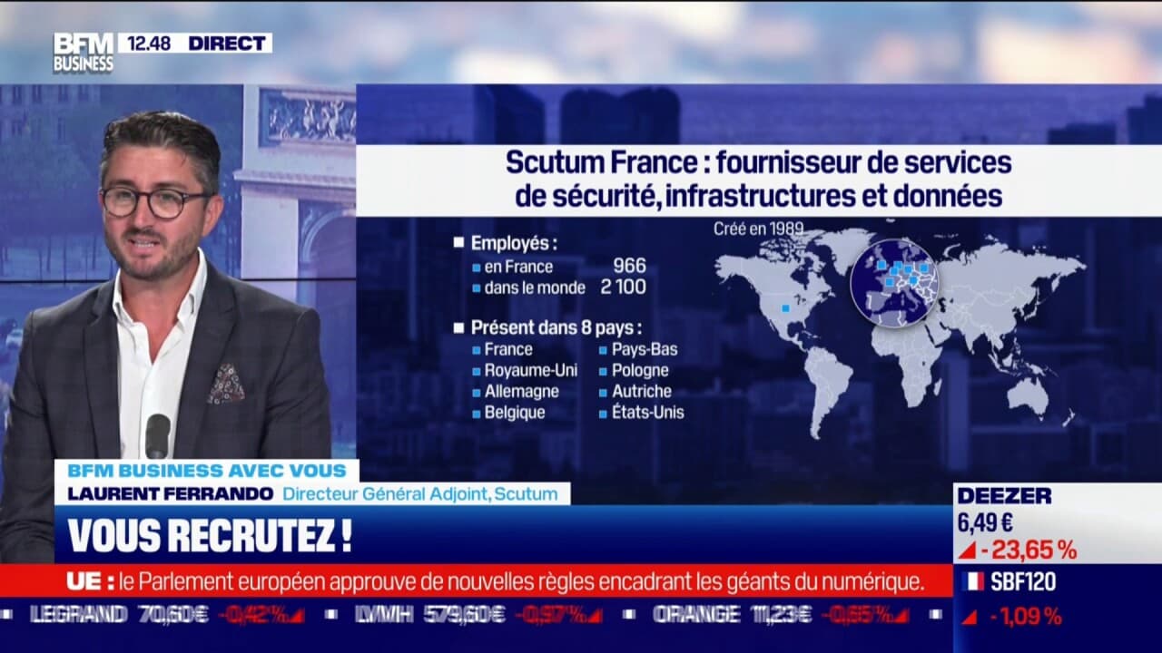 Ça recrute ! Scutum France : fournisseur de services de sécurité ...